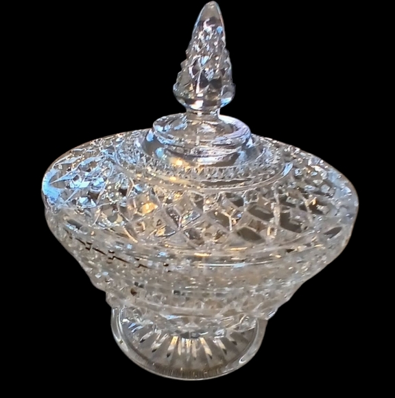 Anchor Hocking | Dining | Elegant Crystal Candy Dish | Poshmark